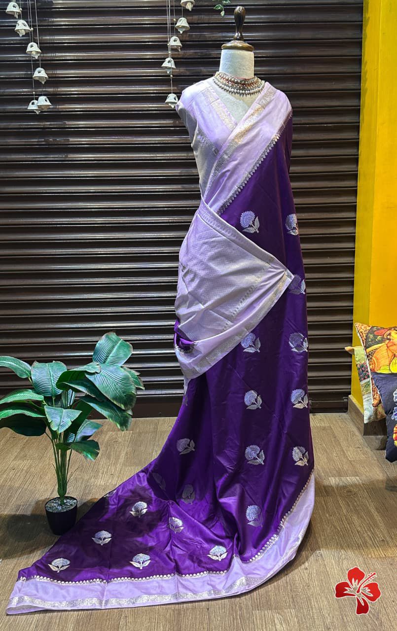 Banarasi Raw Mango Sarees – Divisha Collections